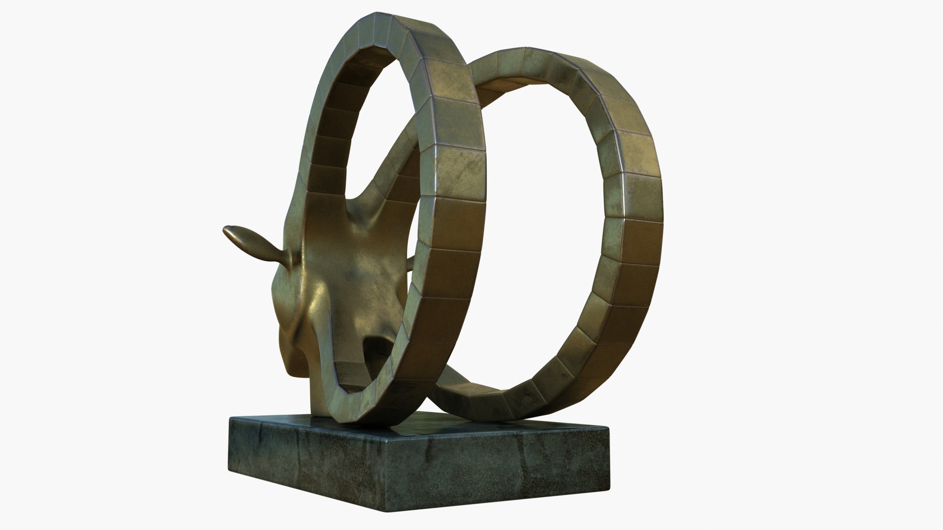 Ram Decorative Statue 8K PBR Textures 3D Model - TurboSquid 2216010