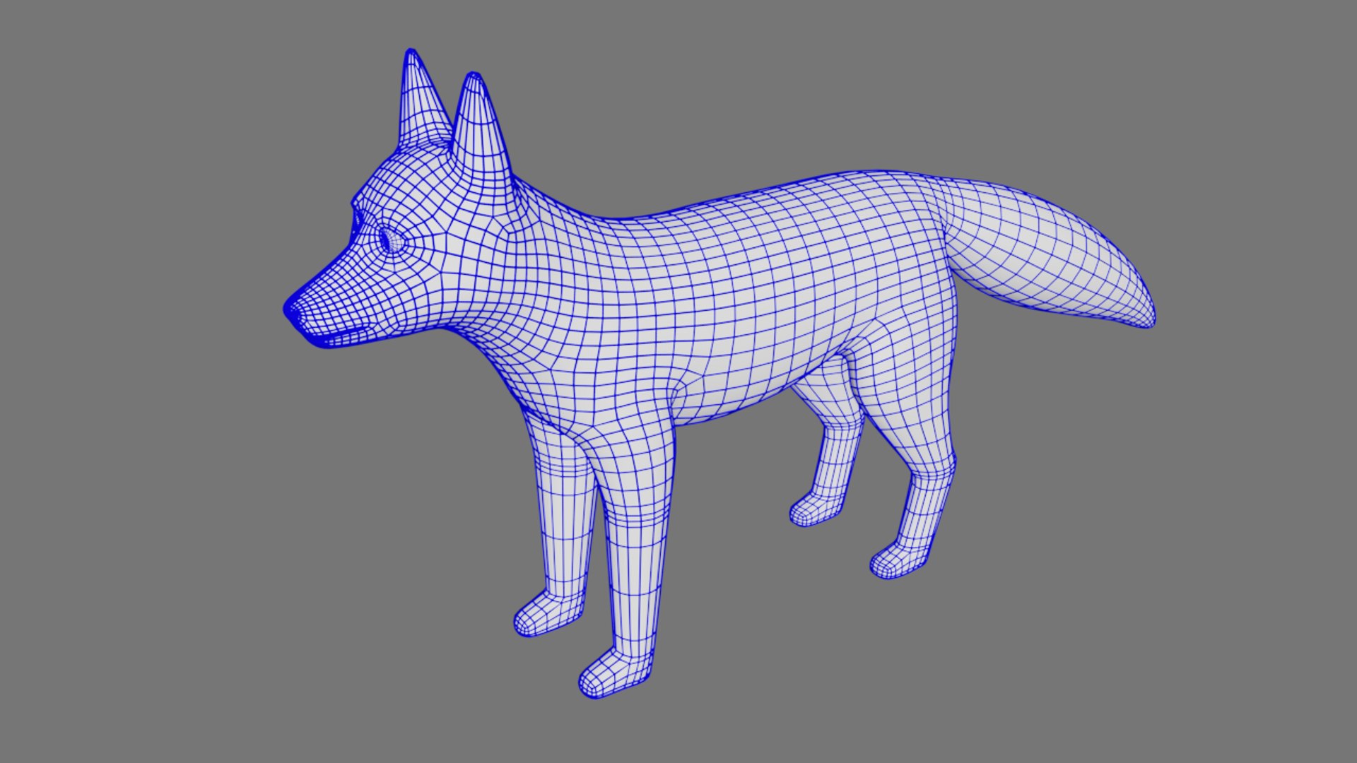 Fox Cartoon 3D Model - TurboSquid 1397619