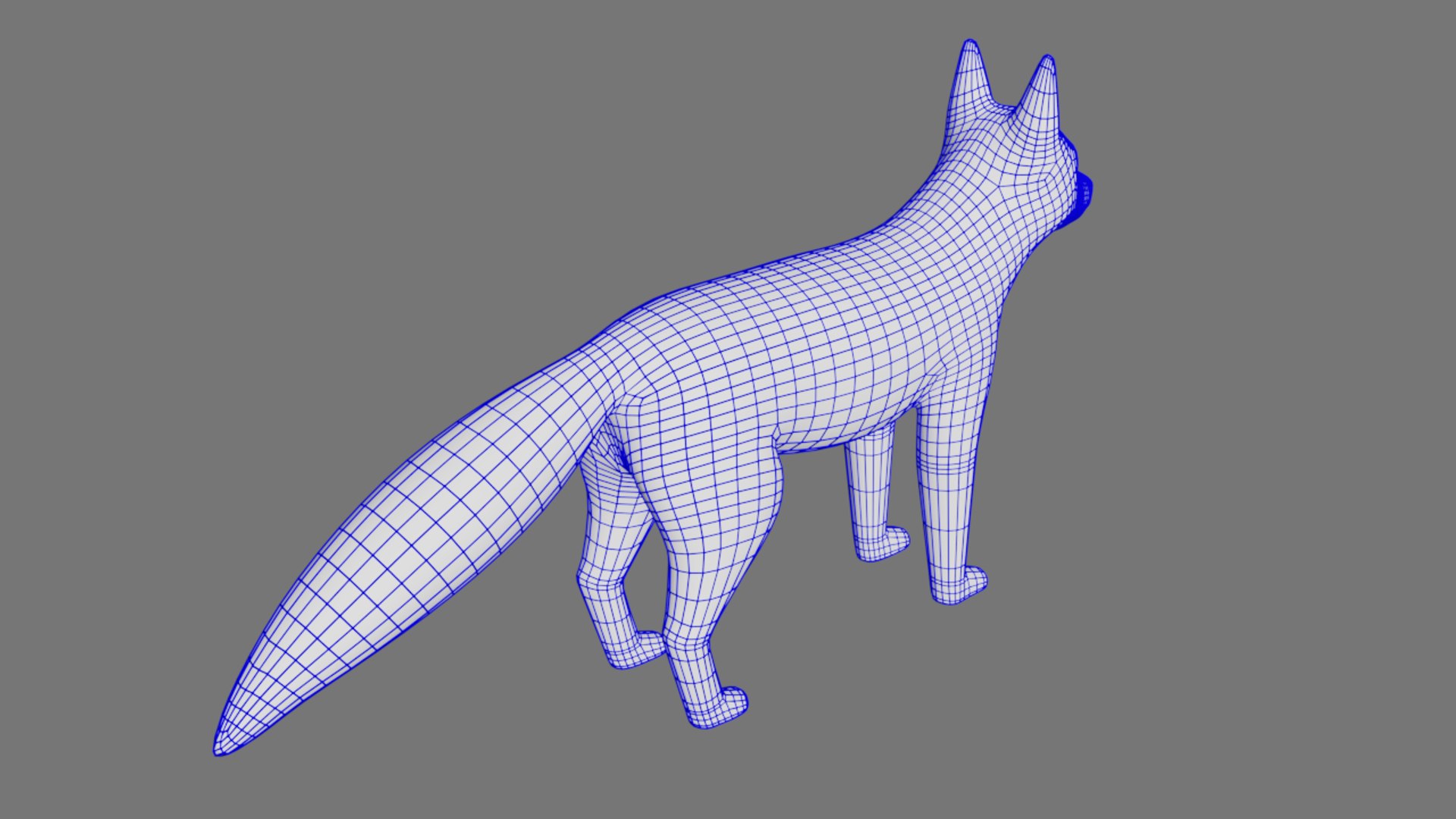 Fox Cartoon 3D Model - TurboSquid 1397619