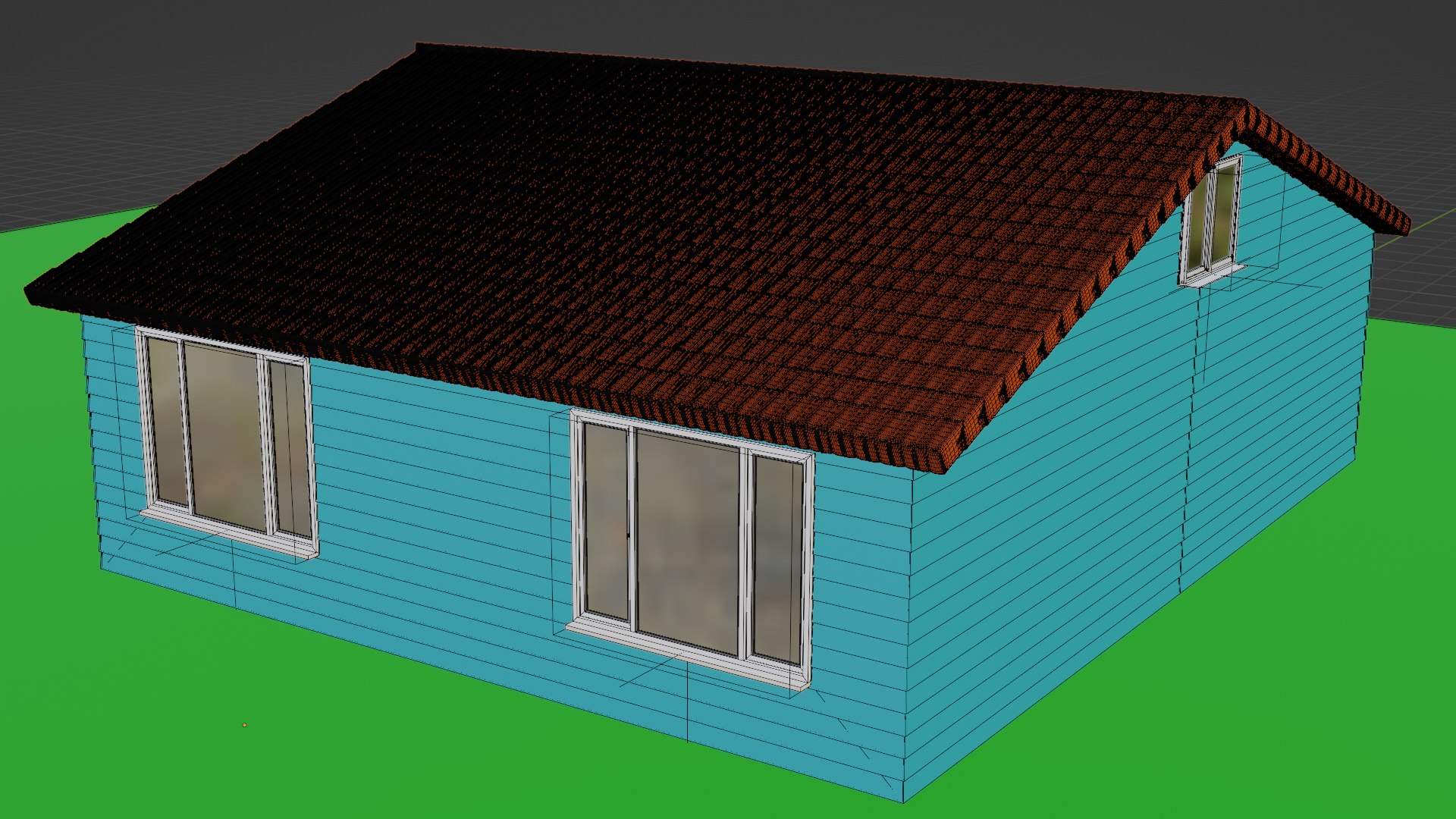 Simple House 1 3D - TurboSquid 2129661