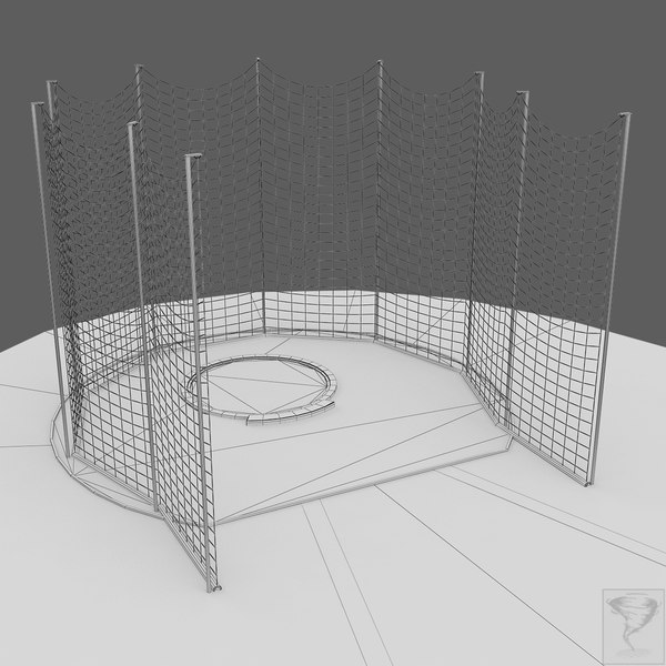 hammer throw 3d model