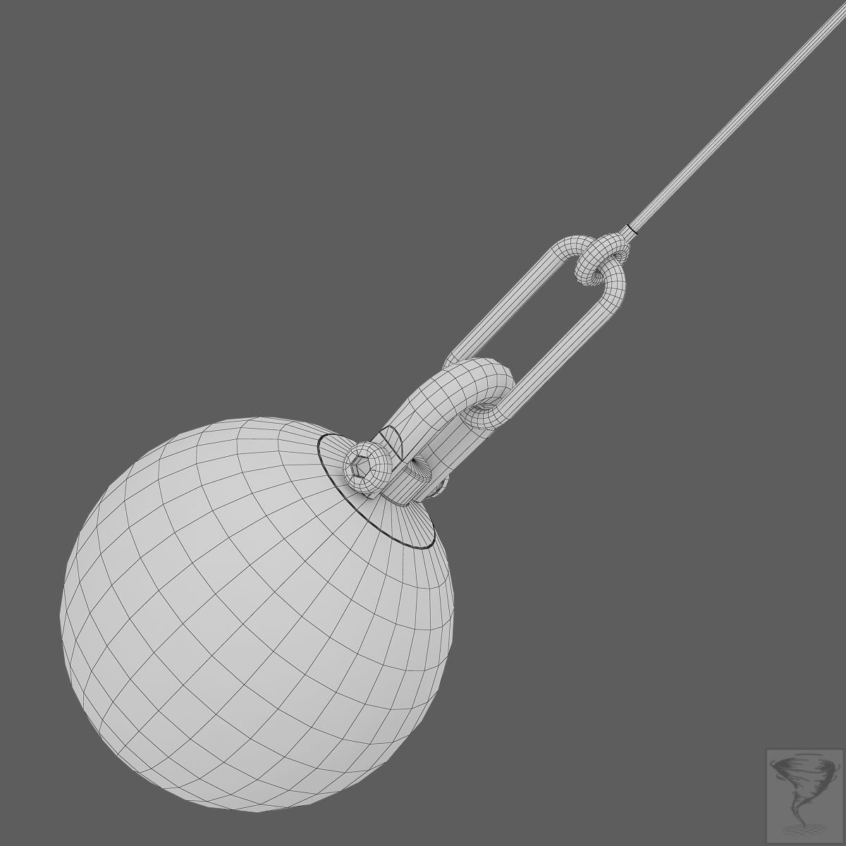 hammer throw 3d model
