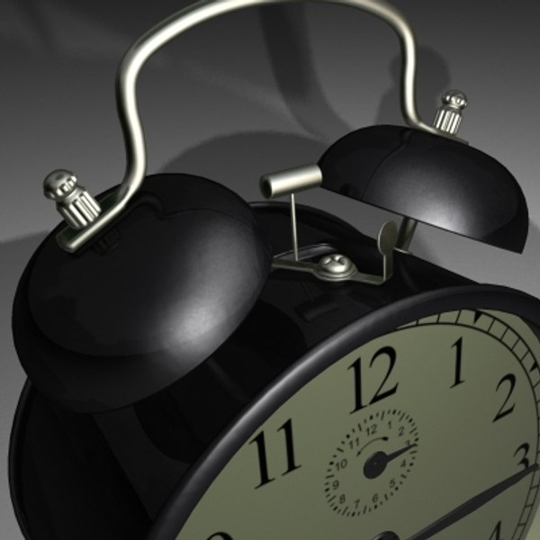 3dsmax alarm clock