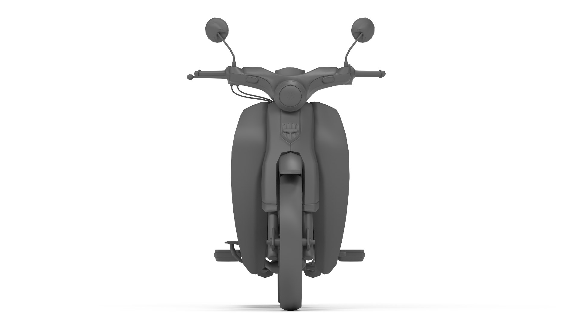 Honda Super Cub C125 Model - TurboSquid 2123153
