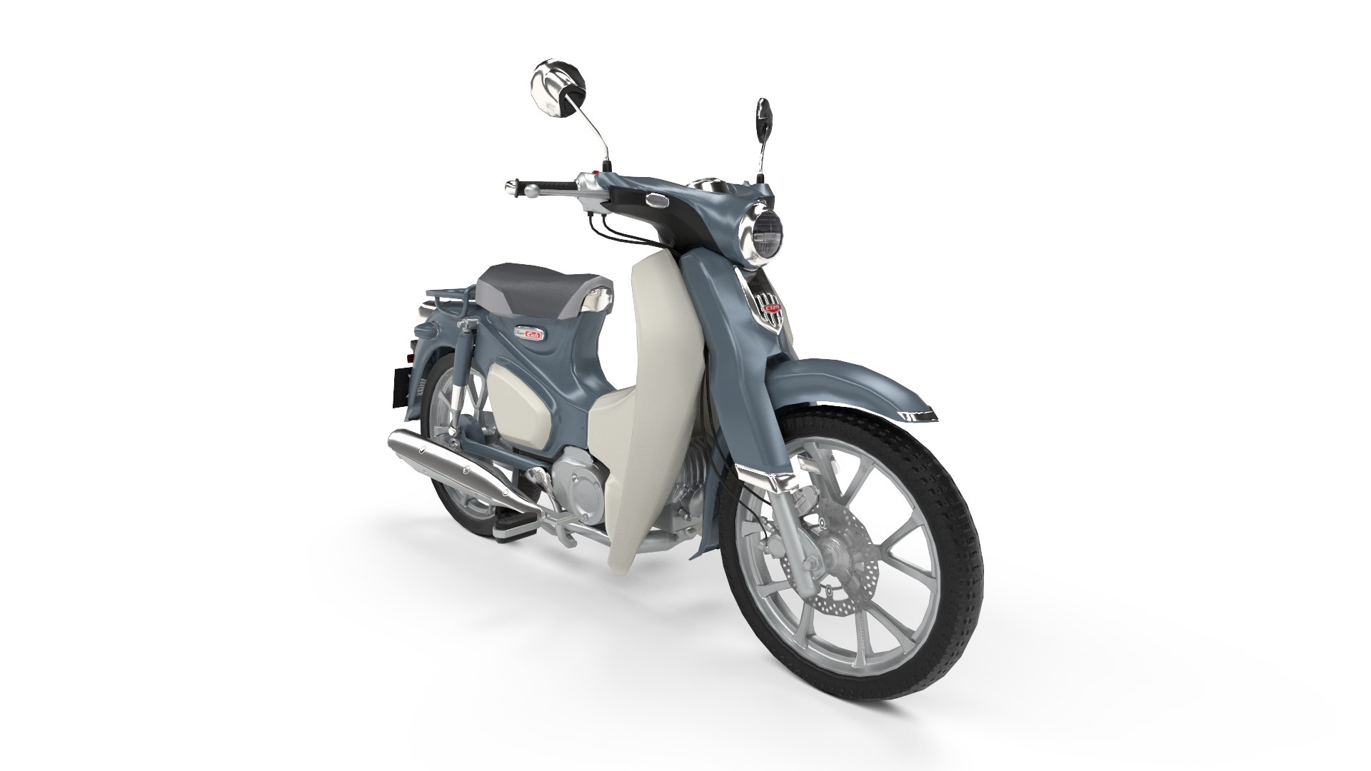 Honda Super Cub C125 Model - TurboSquid 2123153