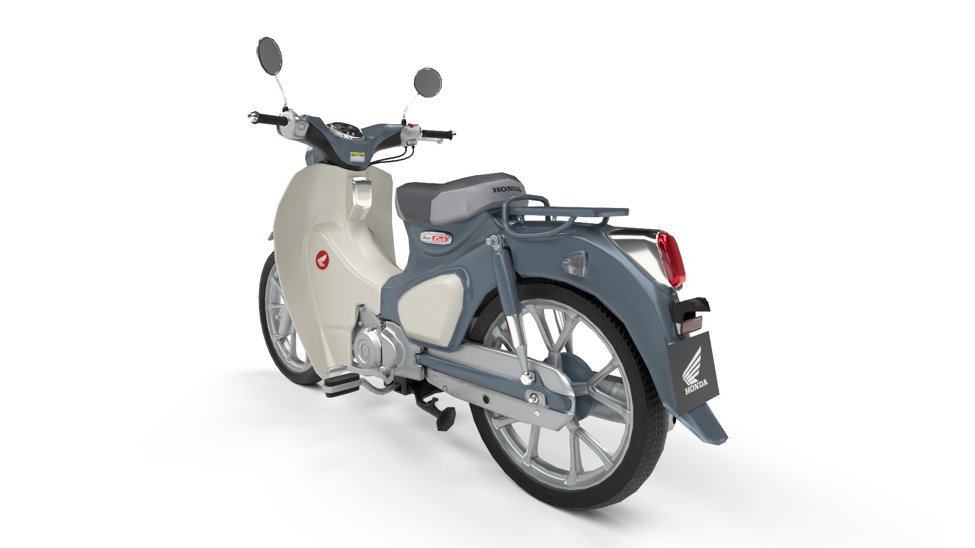 Honda Super Cub C125 Model - TurboSquid 2123153
