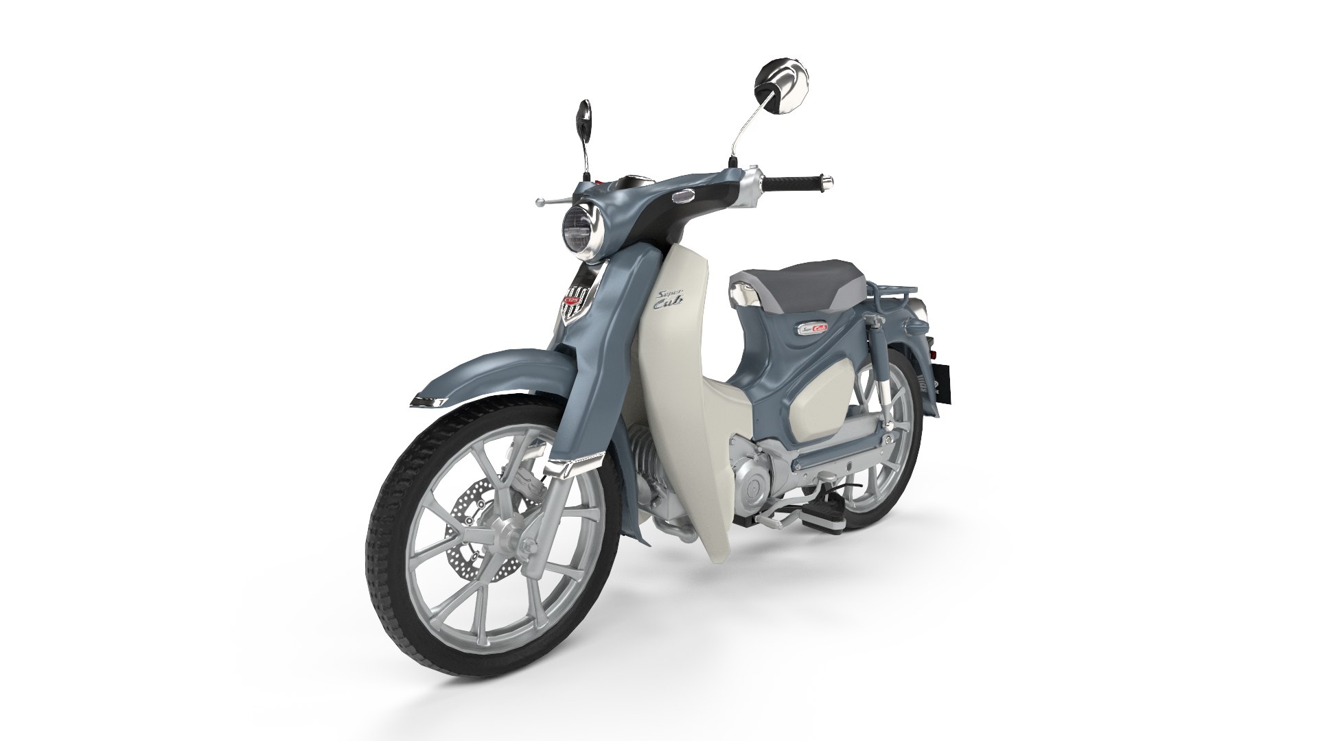 Honda Super Cub C125 Model - TurboSquid 2123153