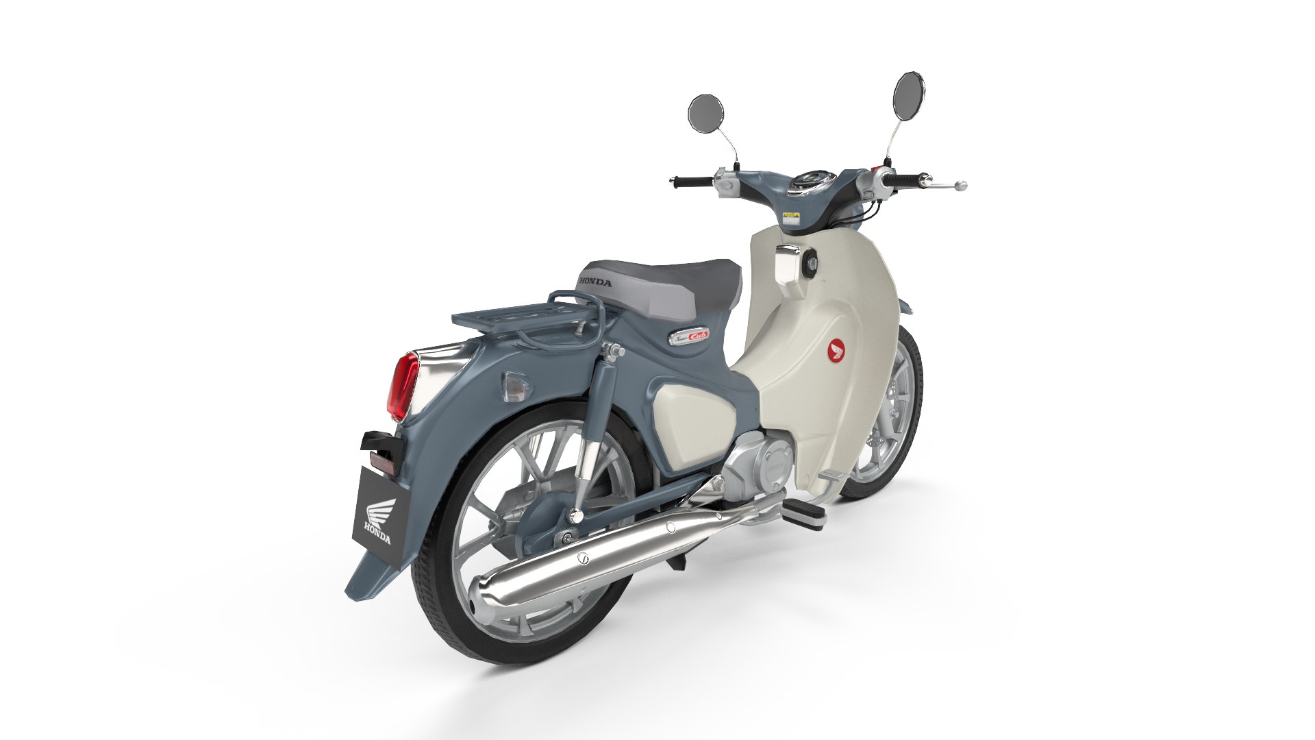 Honda Super Cub C125 Model - TurboSquid 2123153
