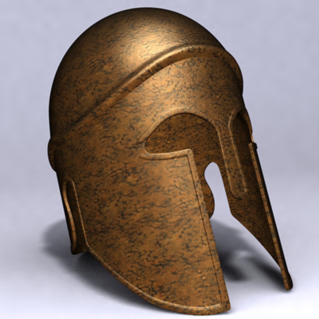 3d Model Hoplite Helmet