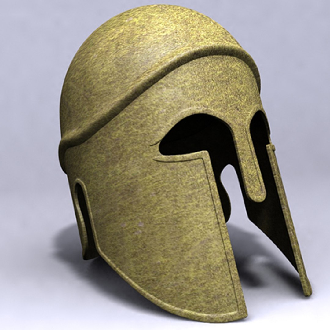 3d Model Hoplite Helmet