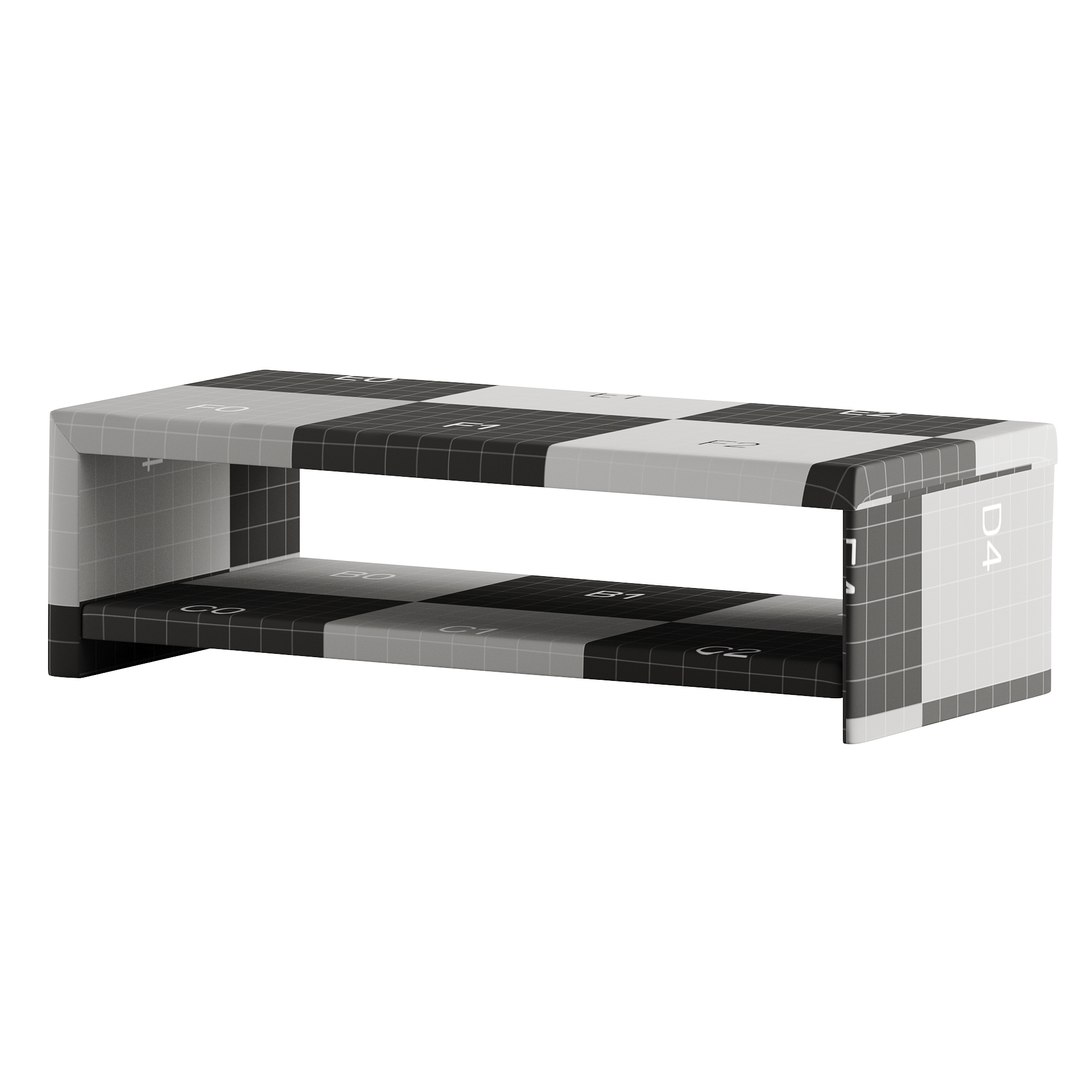 Coffee Table Live-Edge 3D - TurboSquid 2366202