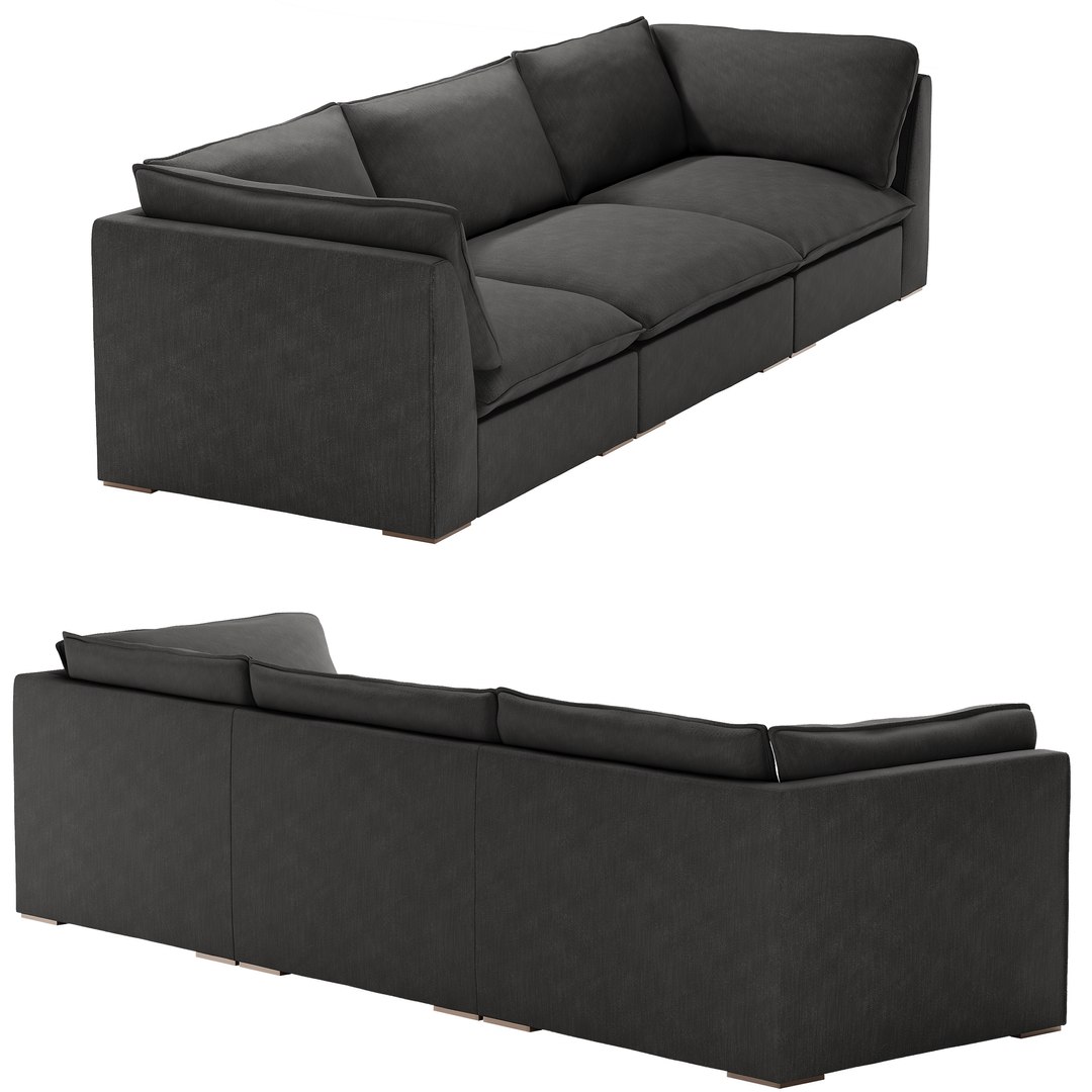 3D Costera Modular Sofa Model - TurboSquid 2251708