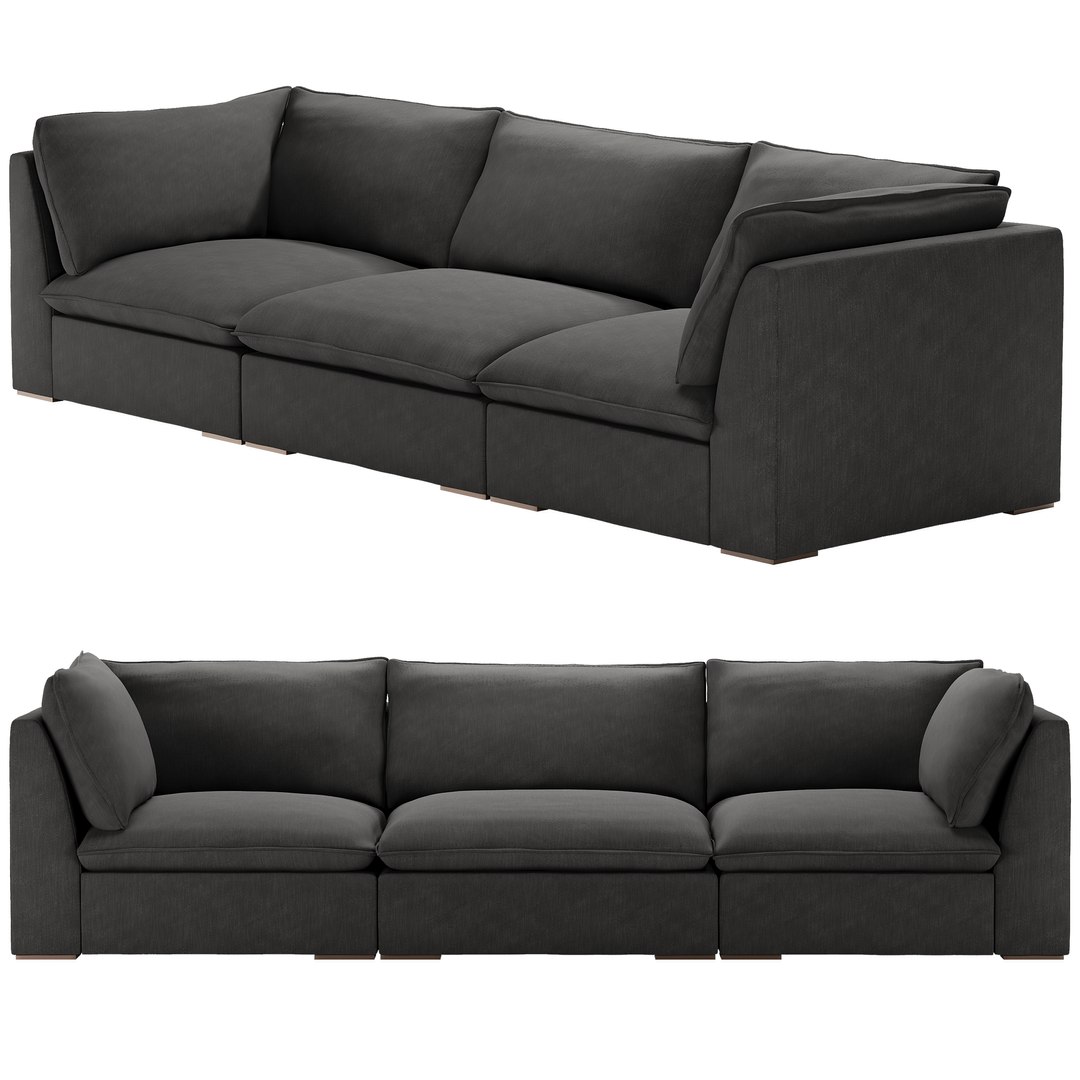 3D Costera Modular Sofa Model - TurboSquid 2251708