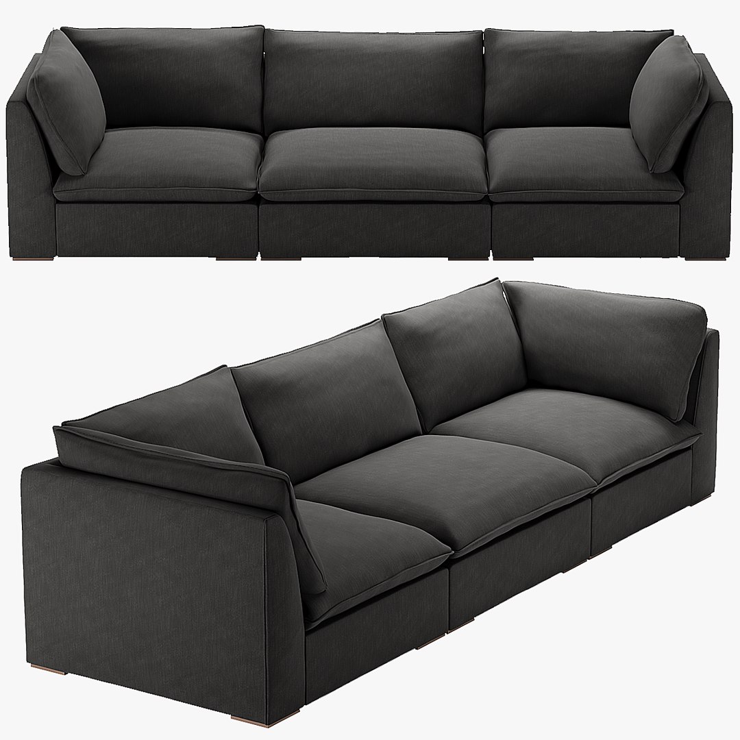 3D Costera Modular Sofa Model - TurboSquid 2251708
