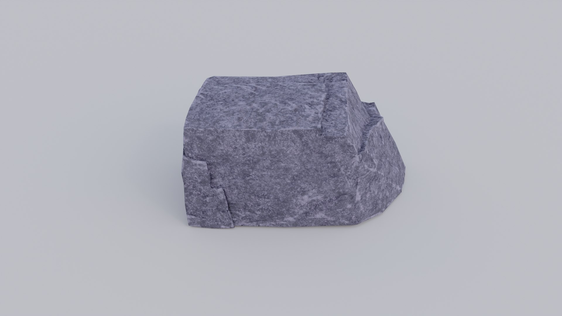 3D Stone Cube Model - TurboSquid 1929302