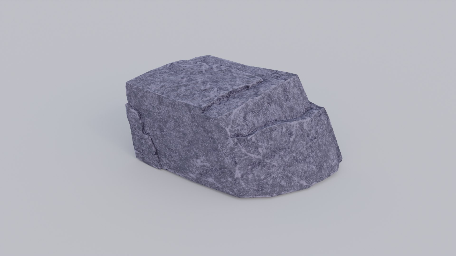 3D Stone Cube Model - TurboSquid 1929302