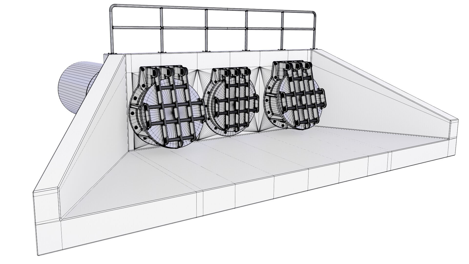 Storm Water Sewer Outlet Flap Valve 37 3D Model - TurboSquid 1979992
