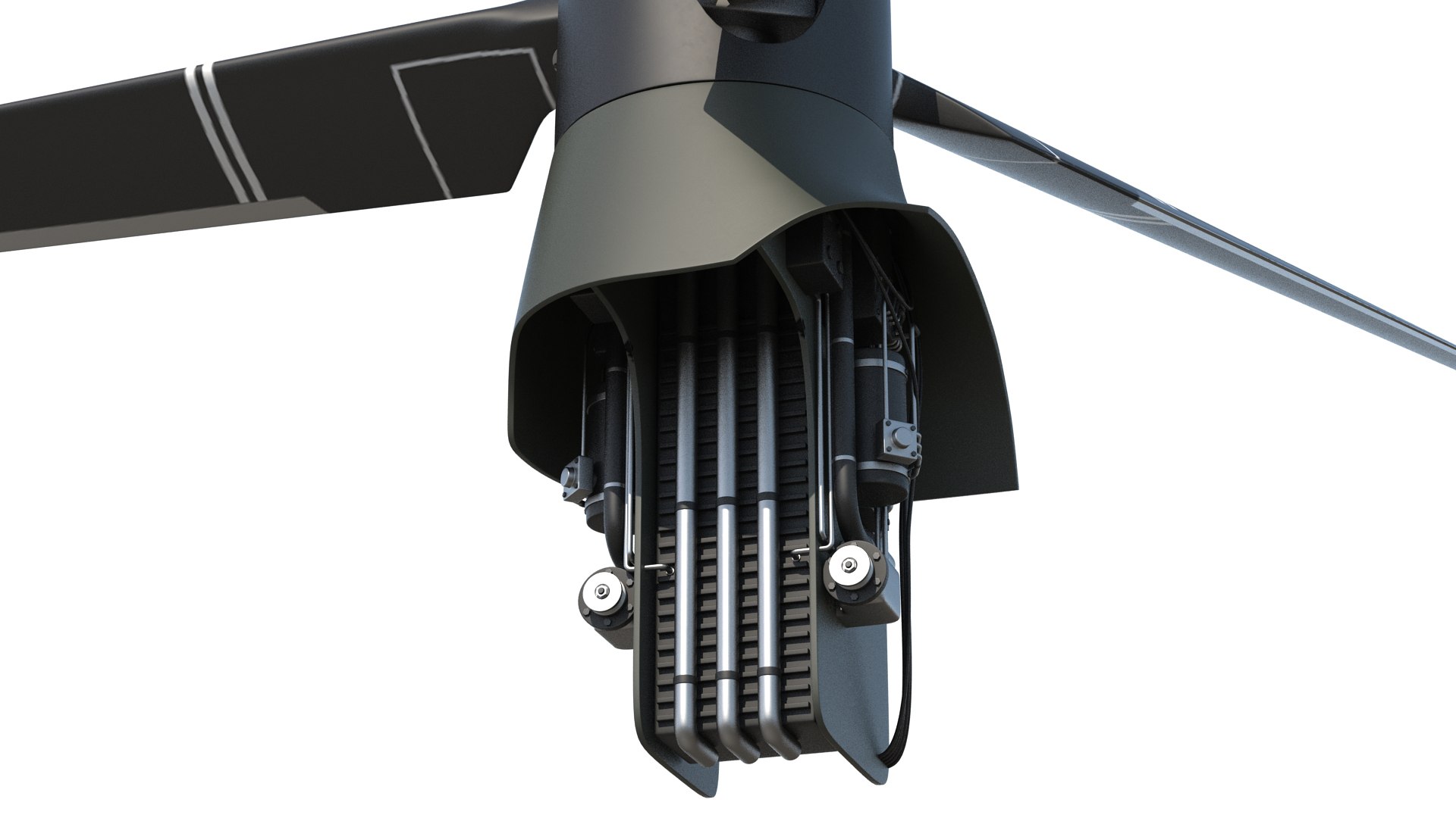 3D Tiltrotor Engine - TurboSquid 1494893