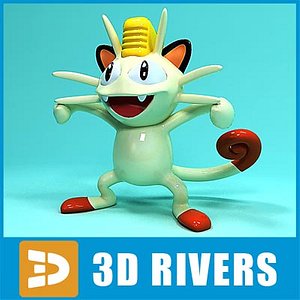 3D Meowth Models | TurboSquid
