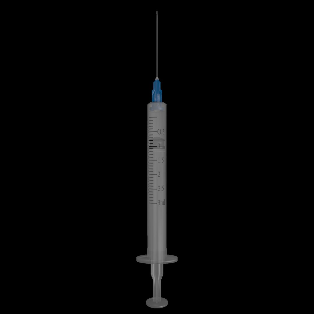 Syringe Needle 3d Model