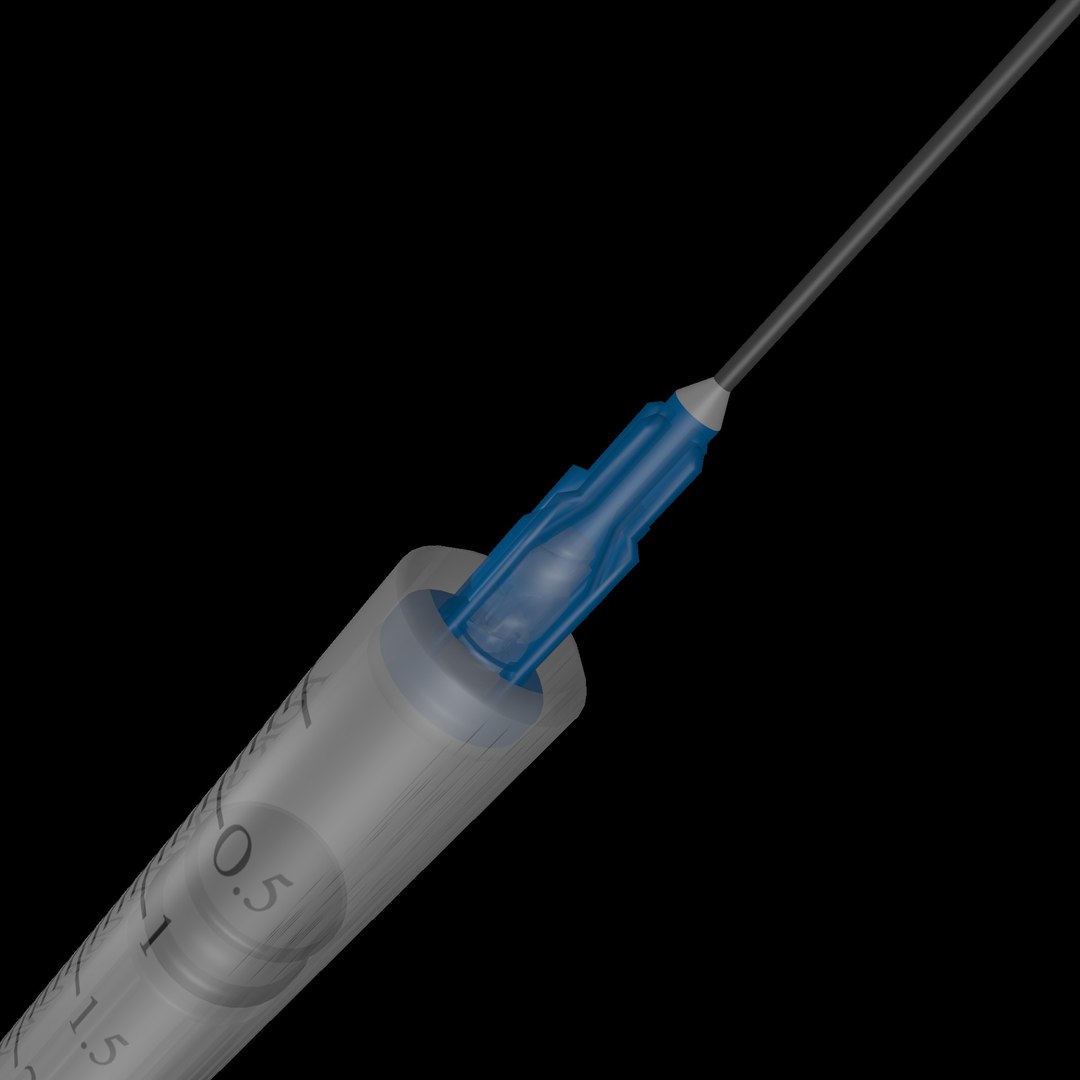 Syringe Needle 3d Model