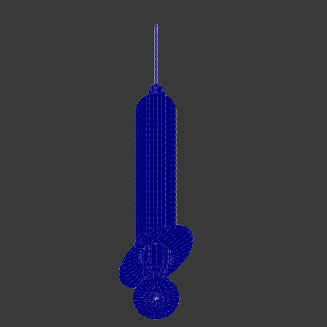 Syringe Needle 3d Model
