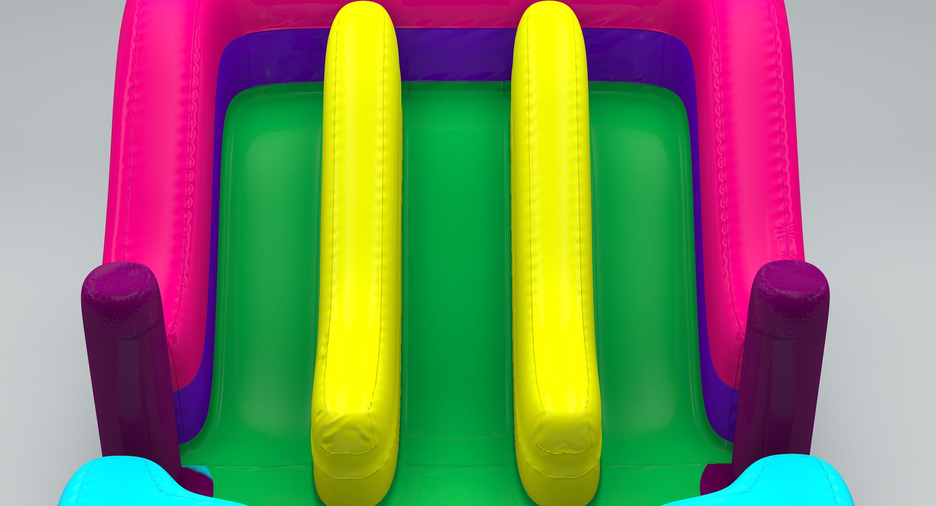 Inflatable Slide 3d Obj