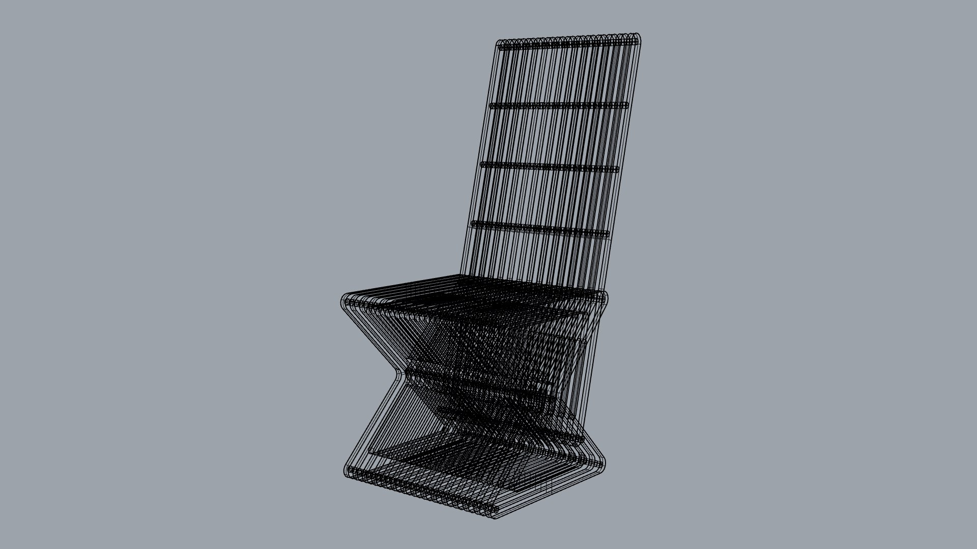Chair infinity rhinoceros 3D model - TurboSquid 1478222