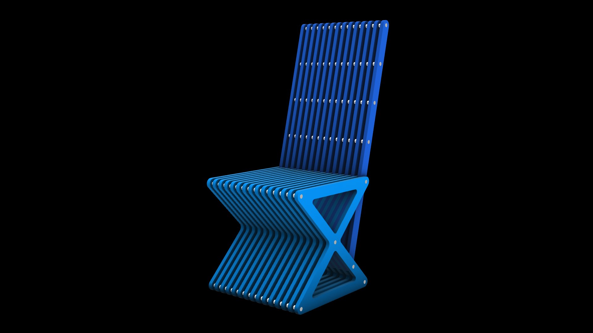 Chair infinity rhinoceros 3D model - TurboSquid 1478222
