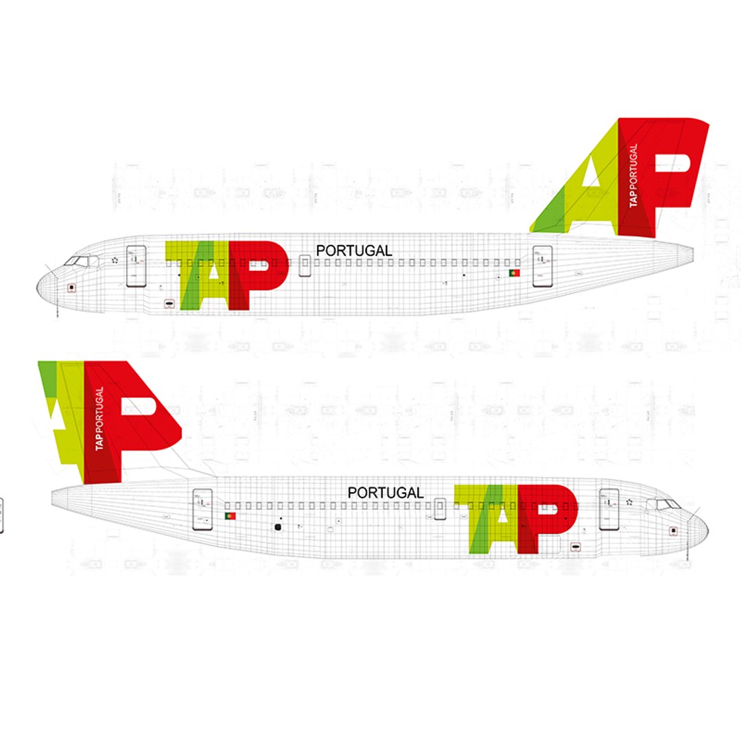 3D Airbus A319-100 TAP L1452 - TurboSquid 1760406
