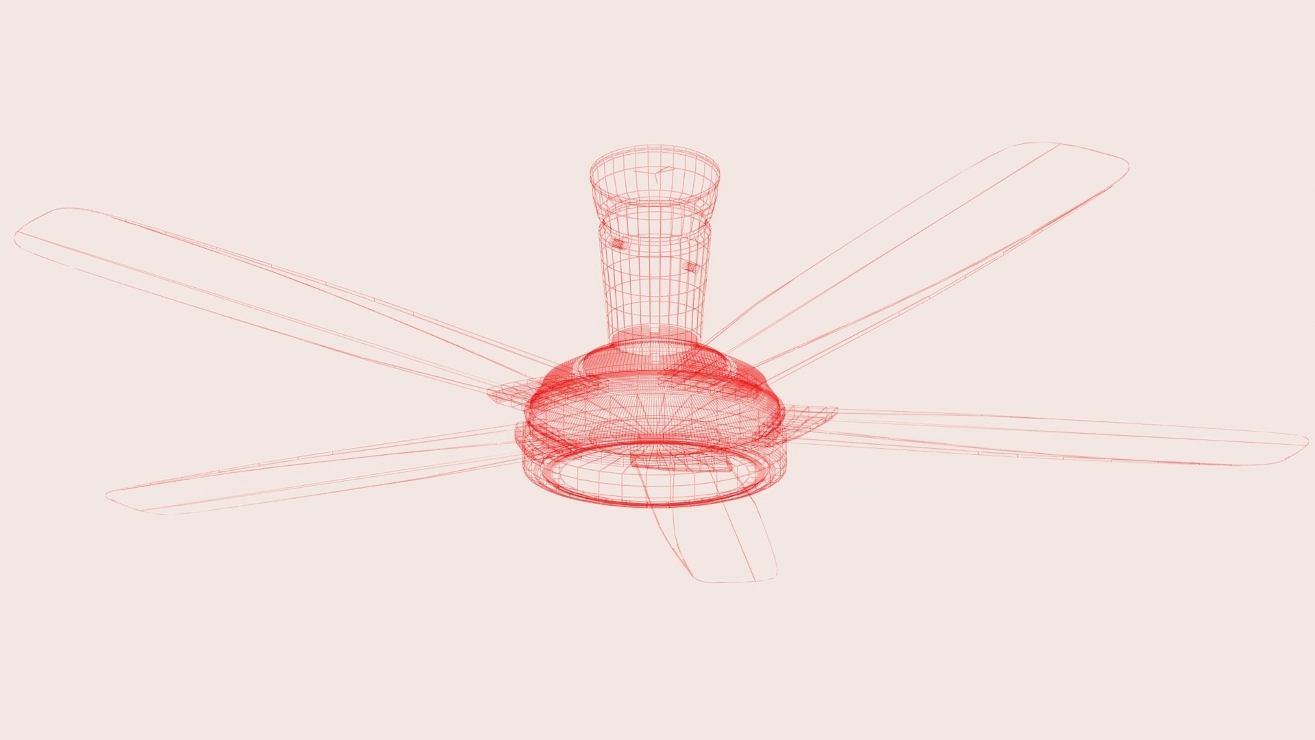 KDK Ceiling Fan 3D - TurboSquid 2025836