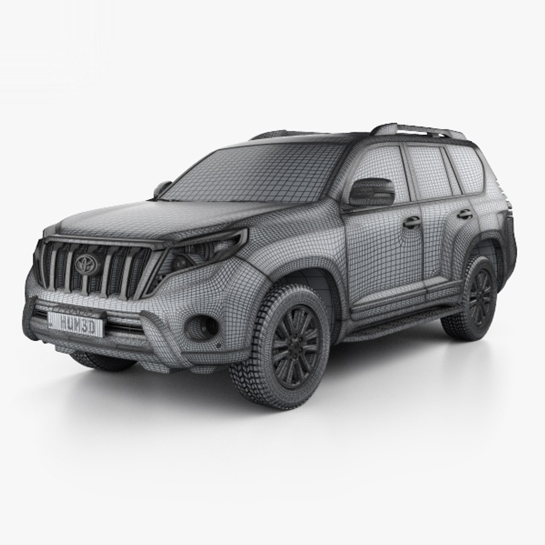 Toyota Prado Land 3D Model - TurboSquid 1443468
