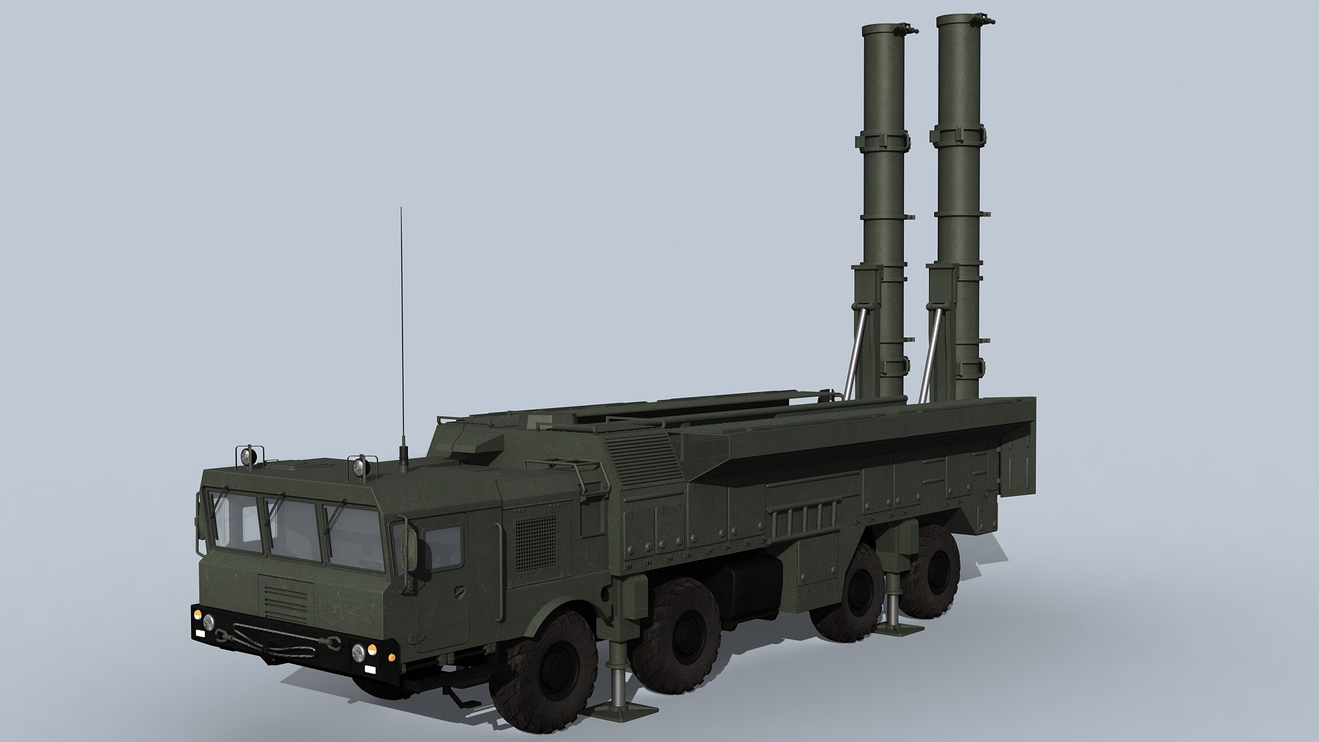 Iskander-k Iskander 3D Model - TurboSquid 1573162