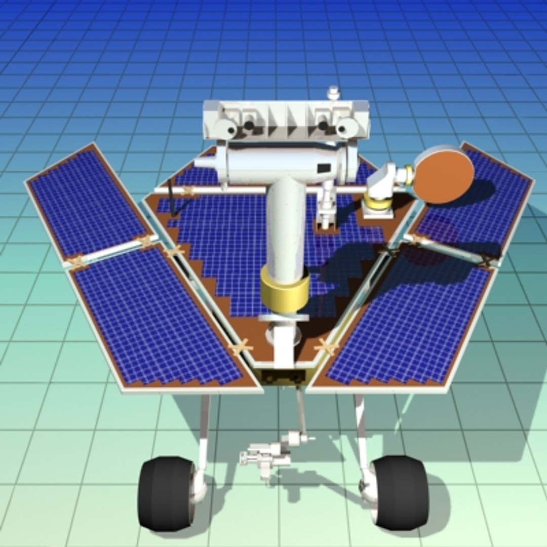 Free Rover Mars 3d Model