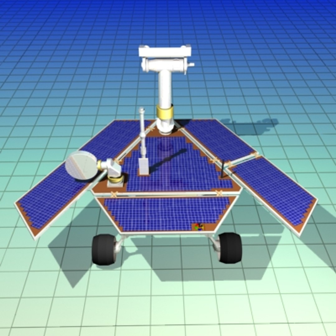 Free Rover Mars 3d Model