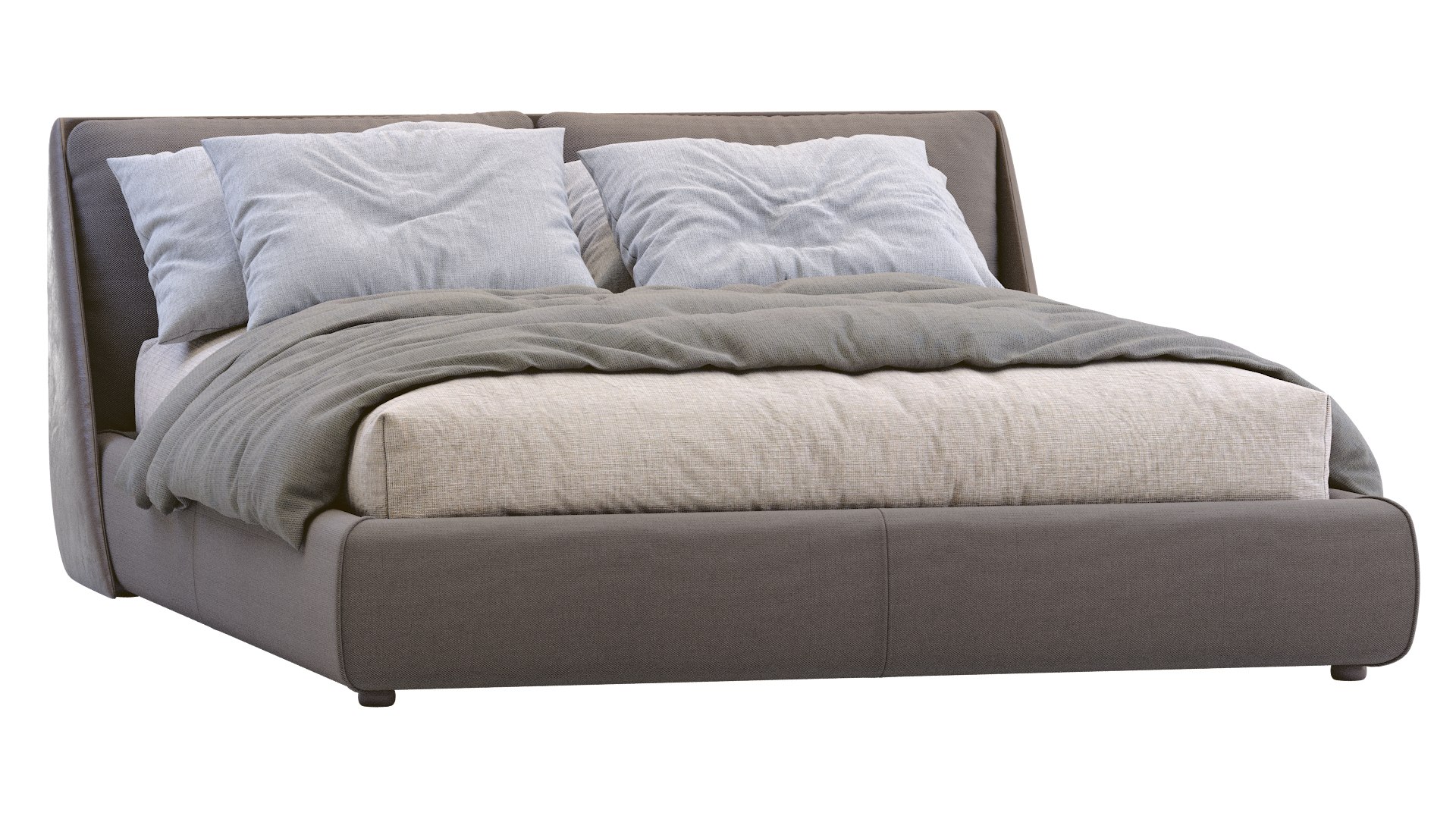 Alivar Bed LAGOON 3D Model - TurboSquid 1799991