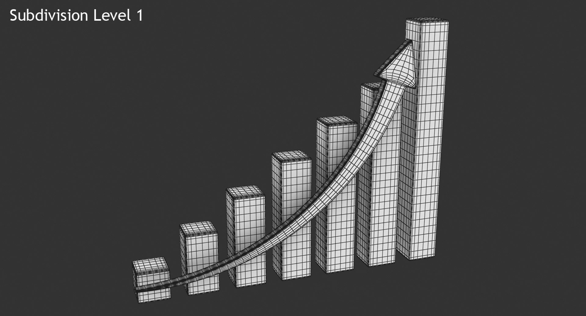 3D Model Bar Chart - TurboSquid 1335473