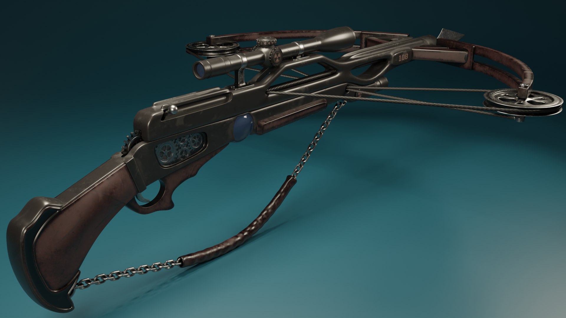 3D Crossbow - TurboSquid 2288589