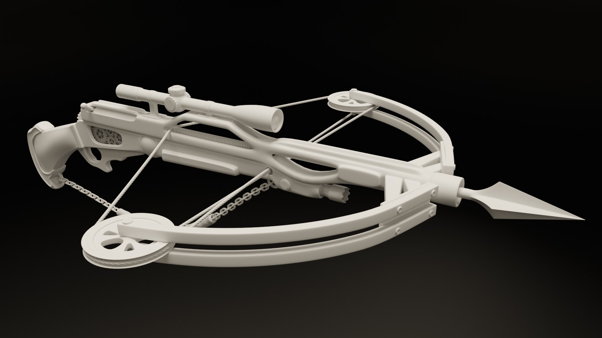 3D Crossbow - TurboSquid 2288589