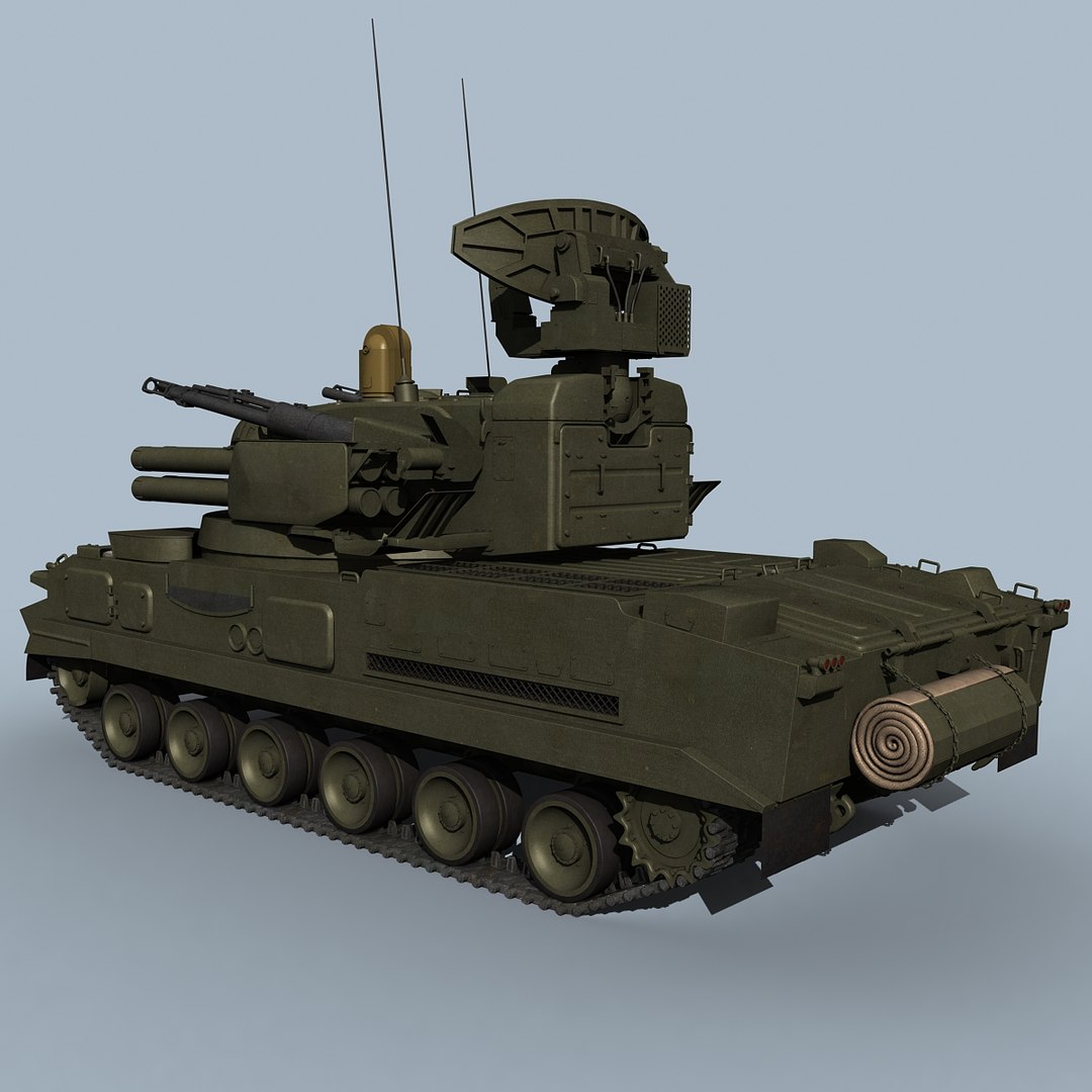 3ds Russian Tunguska-m1 Sa-19 Grison