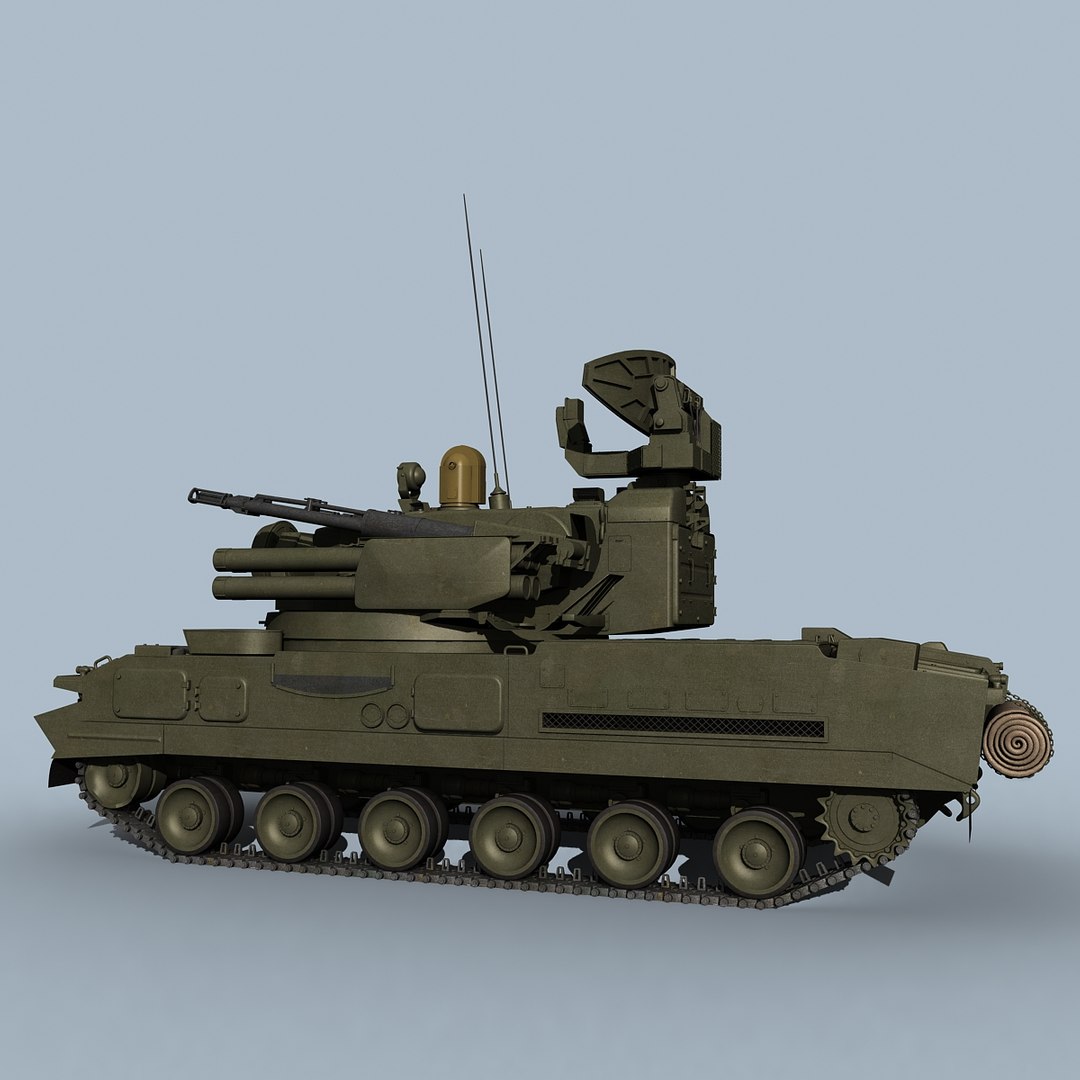 3ds Russian Tunguska-m1 Sa-19 Grison