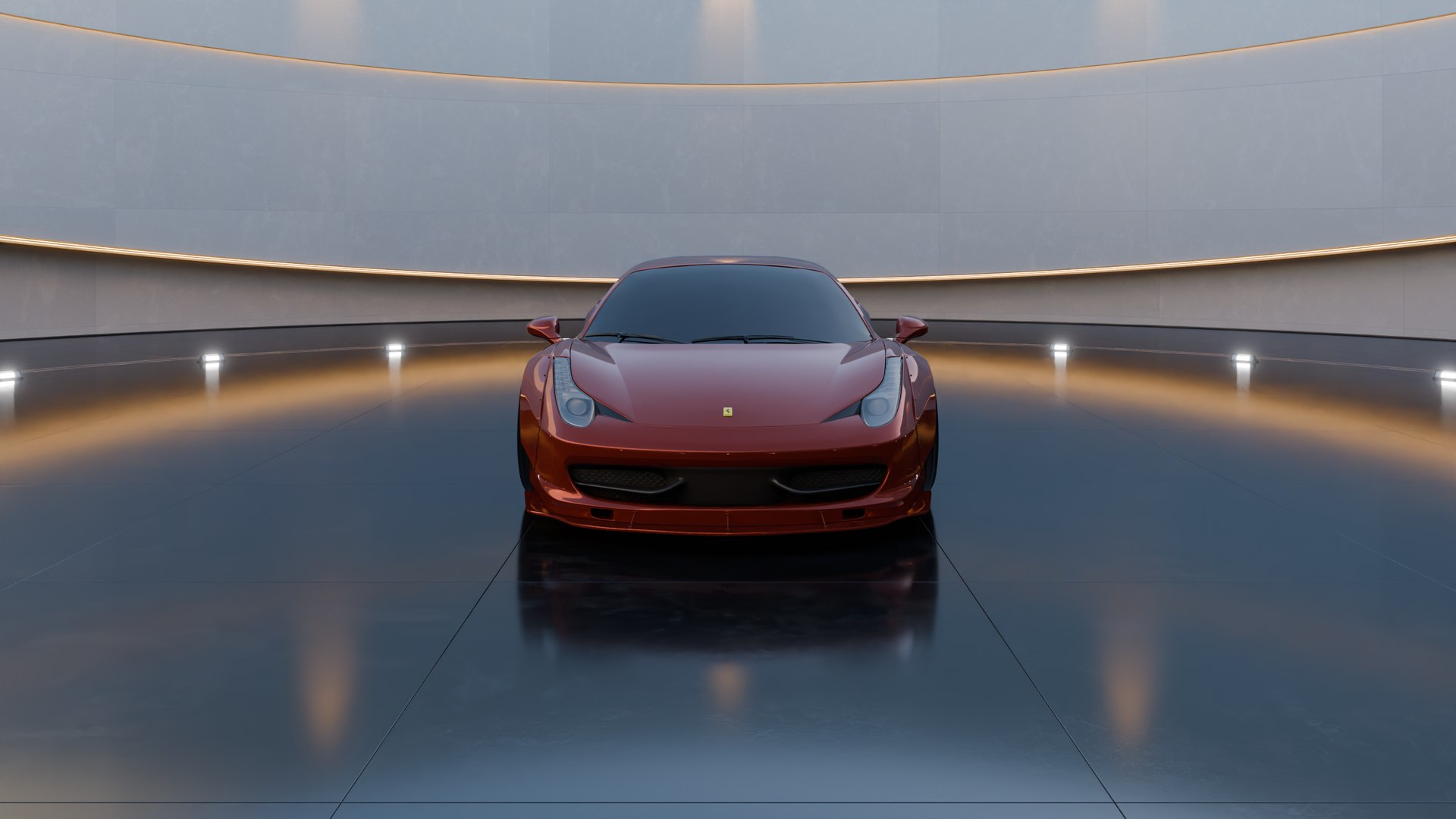 3D Ferrar 458 SuperCar Model - TurboSquid 2386191