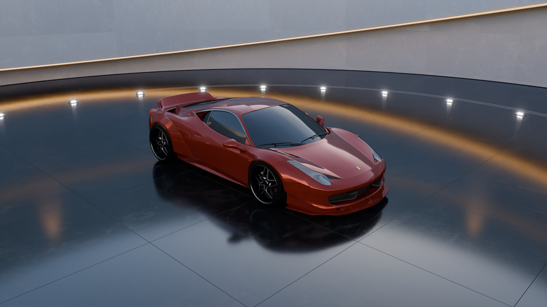 3D Ferrar 458 SuperCar Model - TurboSquid 2386191
