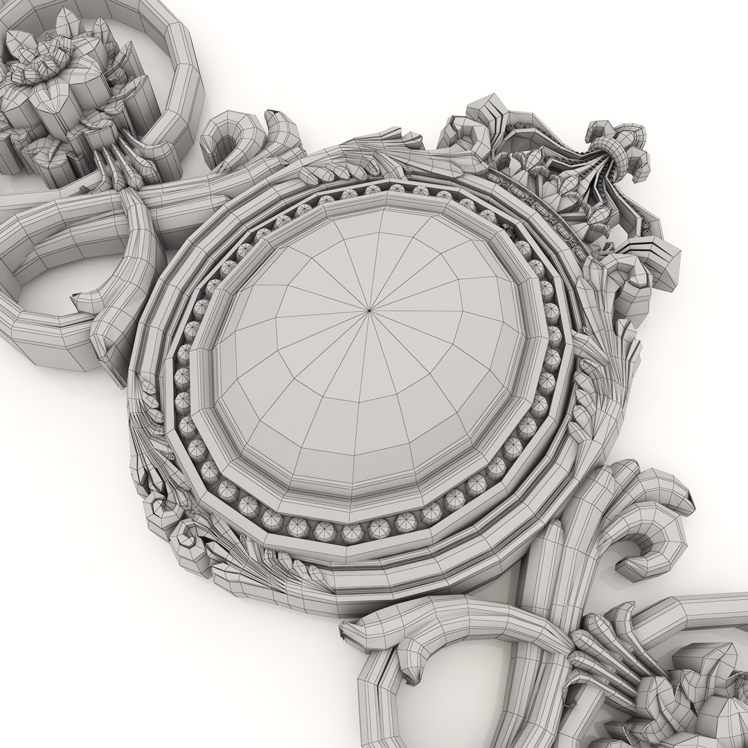 3D Model Ornament Decor - TurboSquid 1191601