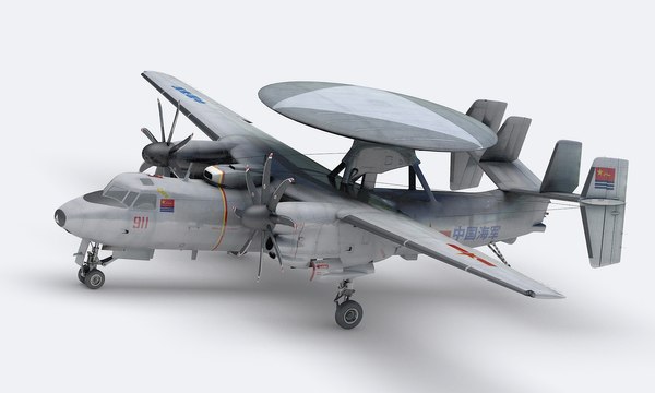 modelo 3d KJ-600 AWACS - TurboSquid 2072612
