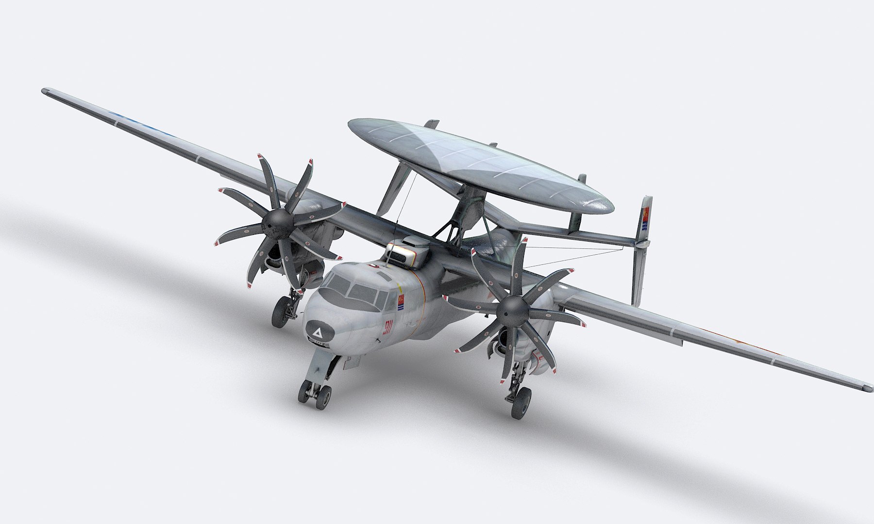 3D KJ-600 AWACS Model - TurboSquid 2072612