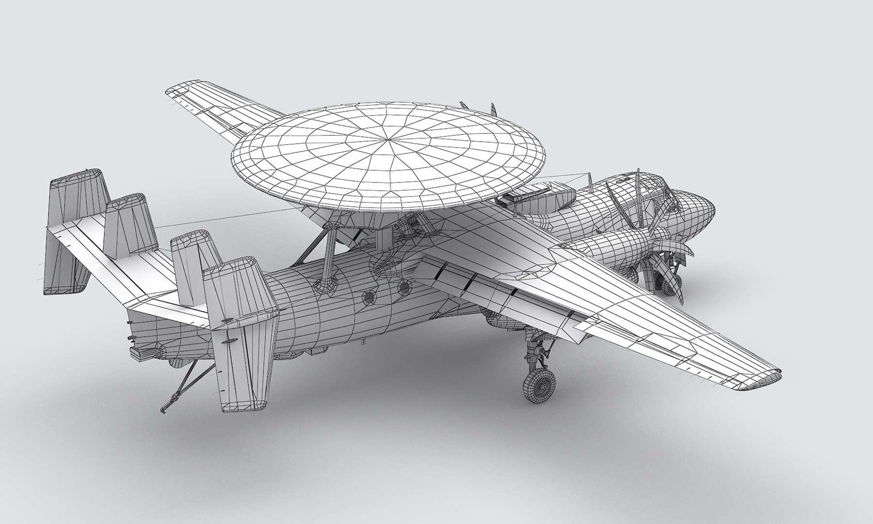 3D KJ-600 AWACS Model - TurboSquid 2072612