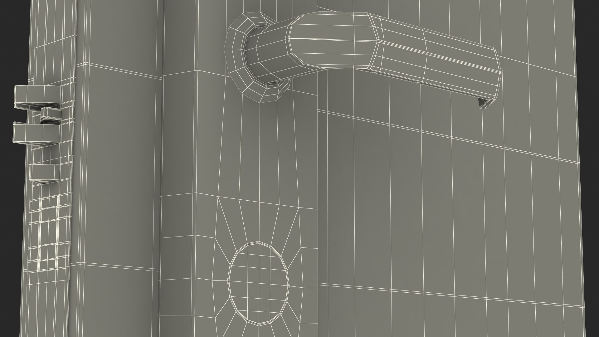 Smart RFID Hotel Door Lock Silver 3D model - TurboSquid 1888669