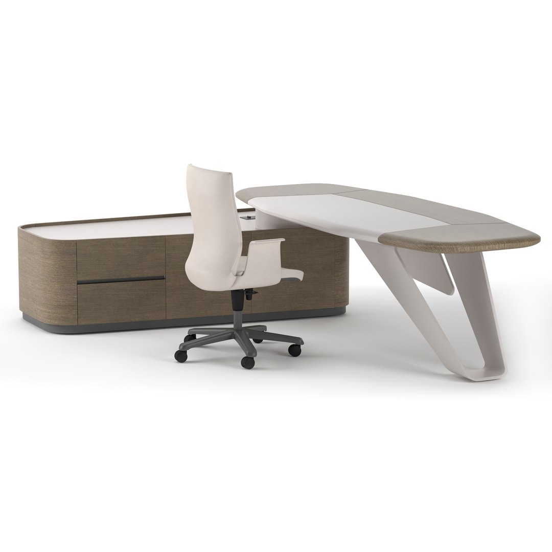 3D Ring Office Table Kano Model - TurboSquid 1691164