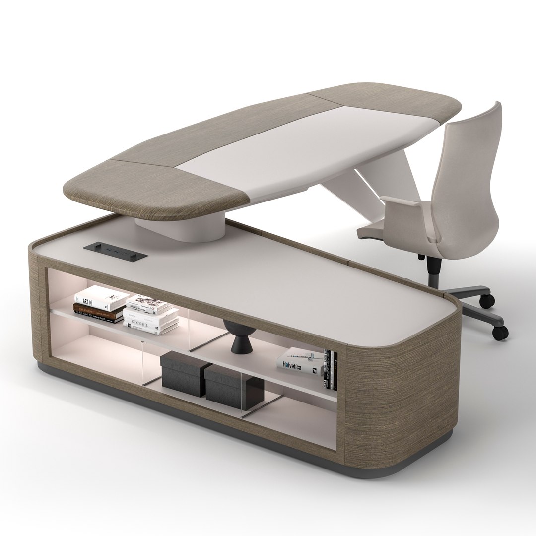 3D Ring Office Table Kano Model - TurboSquid 1691164